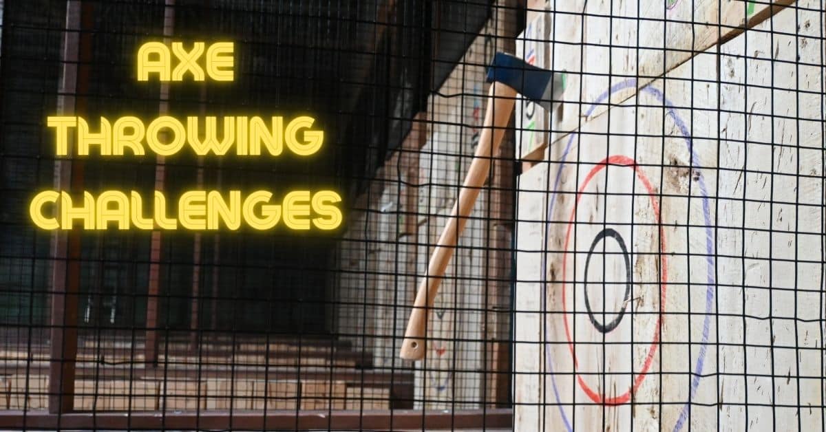 Throwing Challenges - Compete and Win Prizes - Total Axe Throwing